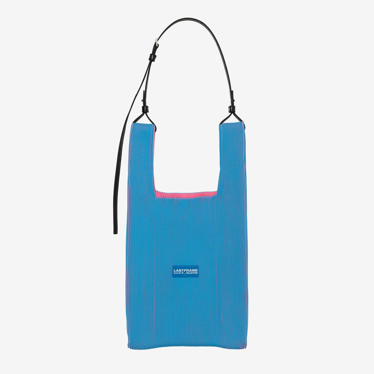 KASANE MARKET BAG MEDIUM / NEON BLUE × NEON PINK – LASTFRAME